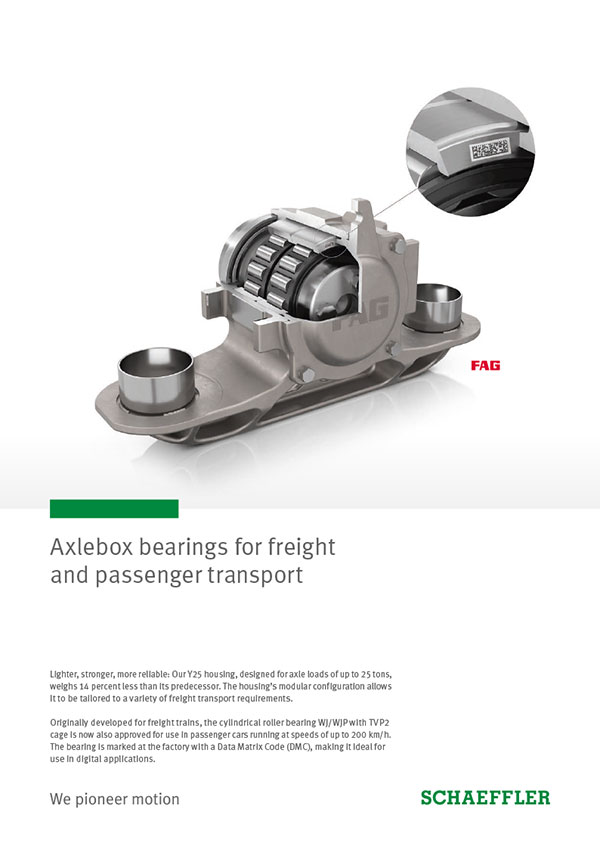 Axlebox bearings for freight and passenger transport | Media Library ...