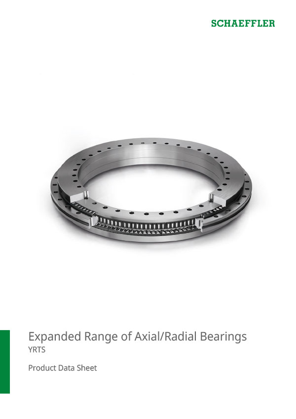 Expanded Range of Axial/Radial Bearings | Schaeffler Germany
