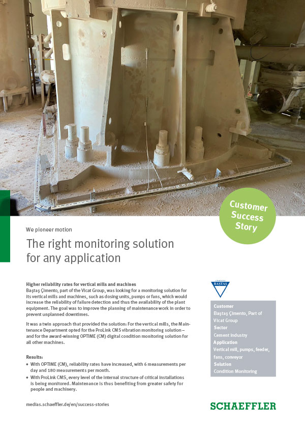 The right monitoring solution for any application | Schaeffler Germany