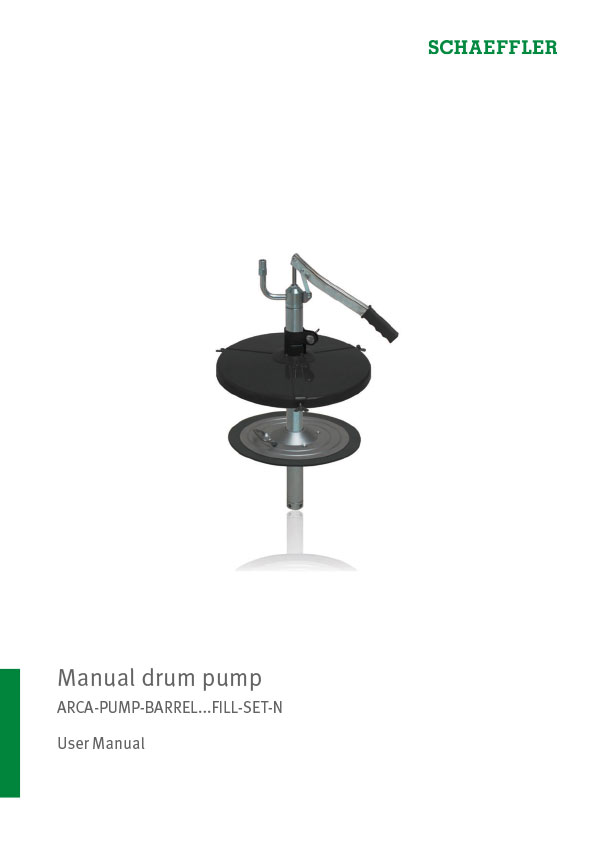 Manual drum pump | Media Library | Schaeffler Germany