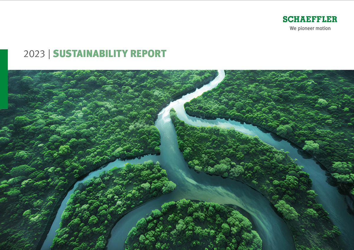 Sustainability Report 2023 | Media Library | Schaeffler Germany