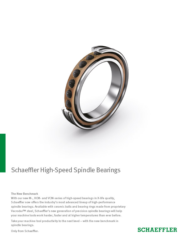 Schaeffler High-Speed Spindle Bearings | Schaeffler Deutschland